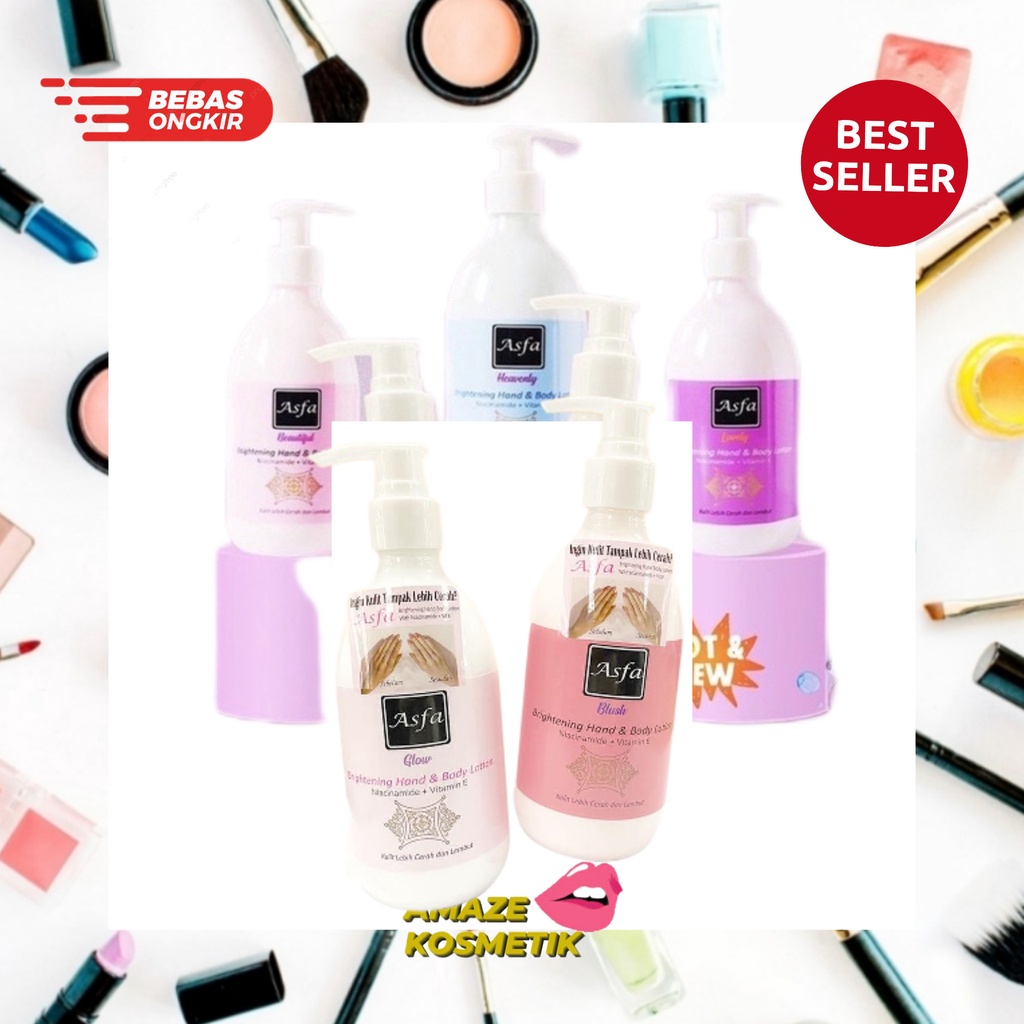 Jual ASFA BRIGHTENING HAND & BODY LOTION 300ML (BPOM) | Shopee Indonesia