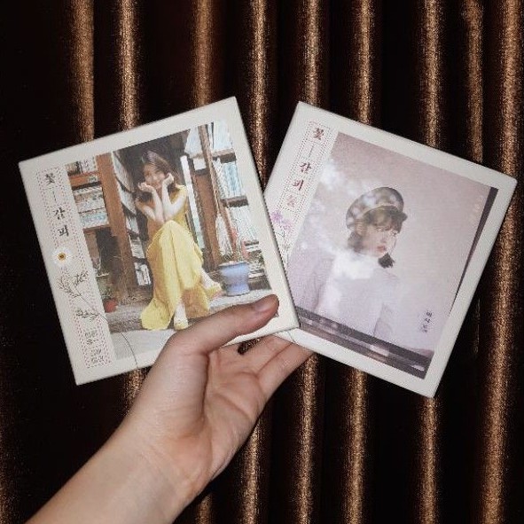 Jual IU Flower Bookmark 1 & 2 [Kkot-Galpi One & Two] Remake Album ...