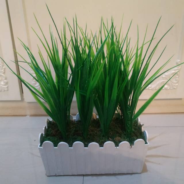 Jual Tanaman artificial rumput ilalang rimbun rumput palsu rangkaian ...