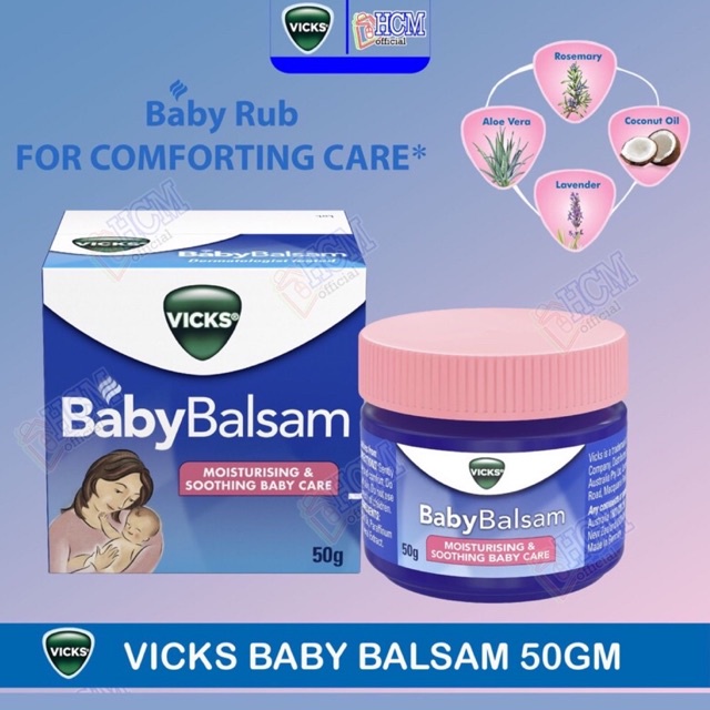Jual Vicks Baby Balsam 50g exp 2024 | Shopee Indonesia
