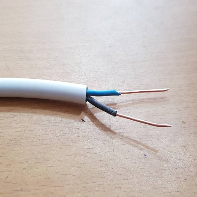 Jual Kabel Listrik 2x1.5 ekonomis harga permeter / Kabel kawat 2x1.5 ...