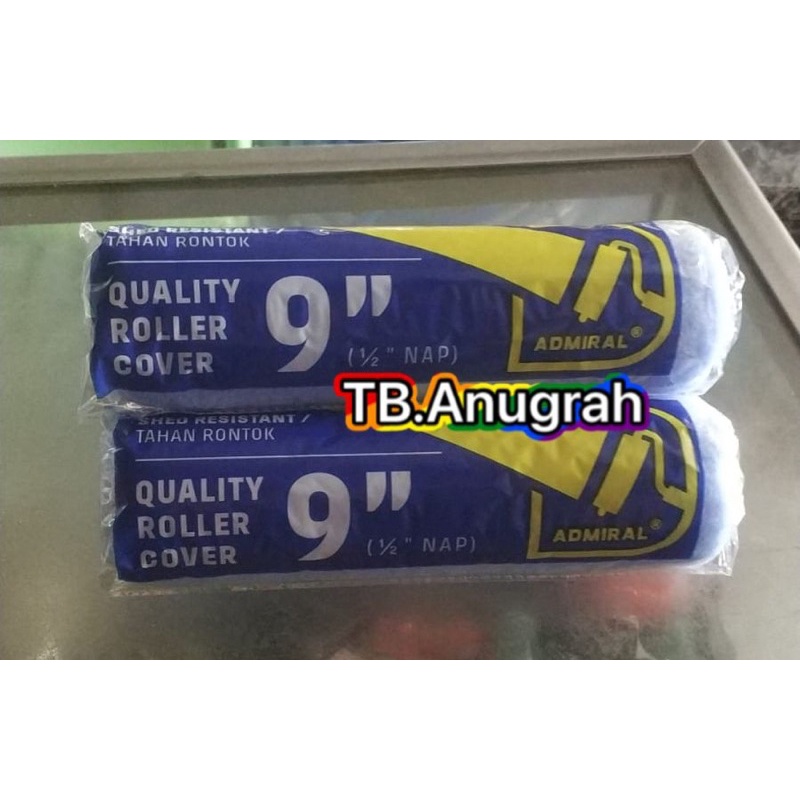 Jual Bulu refil Kuas Cat Roll 9" inch Harga per 1 pcs isi bulu roll cat ...