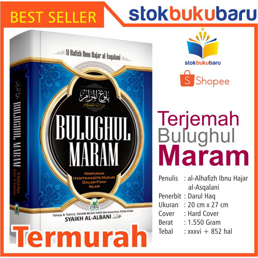 Jual Buku Terjemah Bulughul Maram | Shopee Indonesia