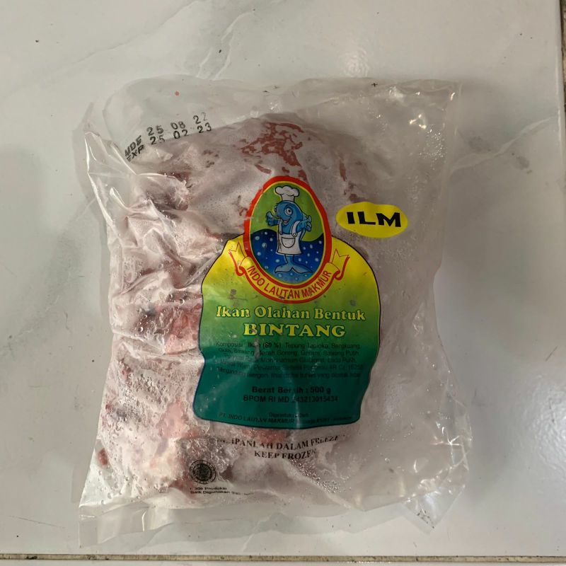 Jual Tempura Bintang ILM 500gr Olahan Ikan Frozen Food | Shopee Indonesia