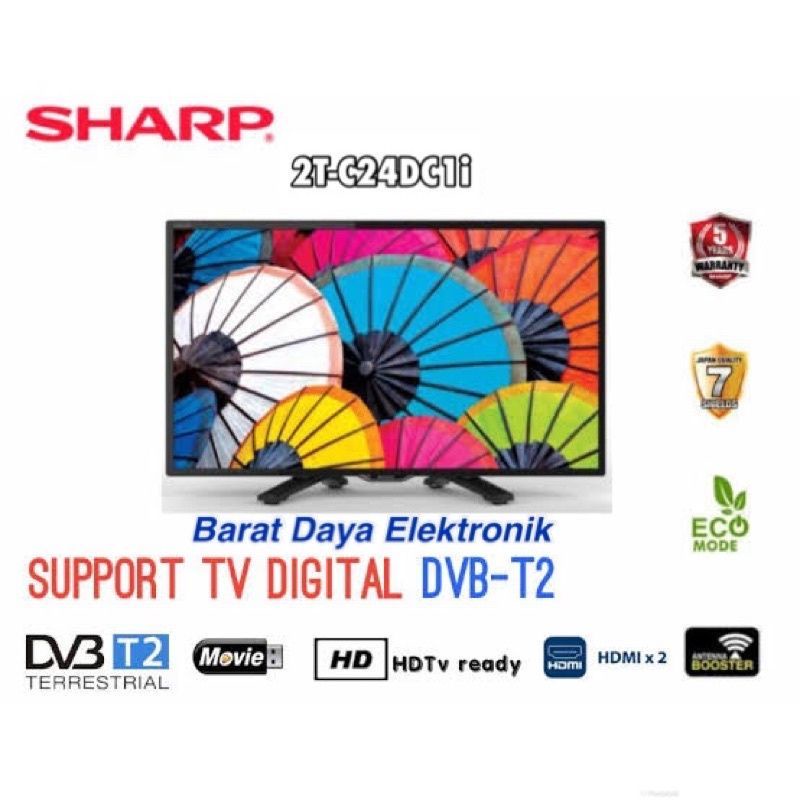 Jual LED TV SHARP 24DD1i 24 INCH HD DIGITAL TV 2T-C24DD1i 24DD1/ DC DIGITAL TV | Shopee Indonesia