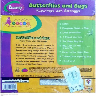 Jual Barney Butterflies and Bugs | VCD Original | Shopee Indonesia