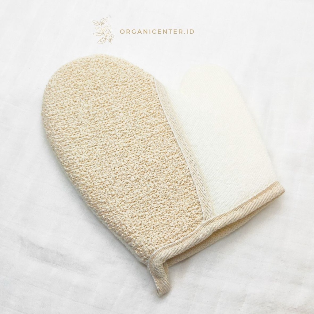 Jual Bath Glove Rami Natural Exfoliating Sarung Tangan Mandi Scrub ...