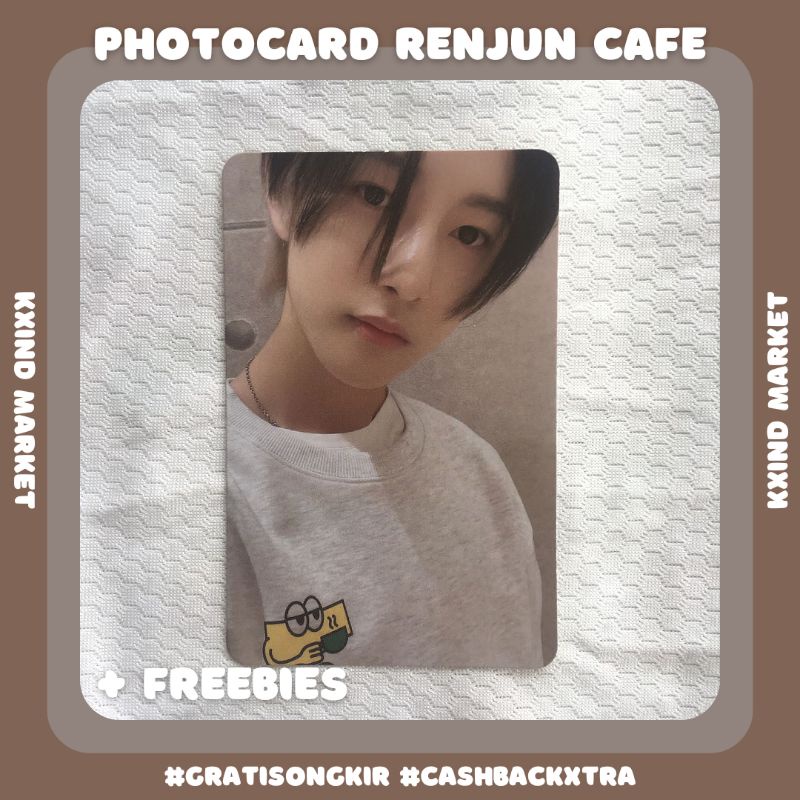 Jual Photocard Renjun Cafe NCT / album nct / PC renjun / PC cafe nct / album dream nct | Shopee ...