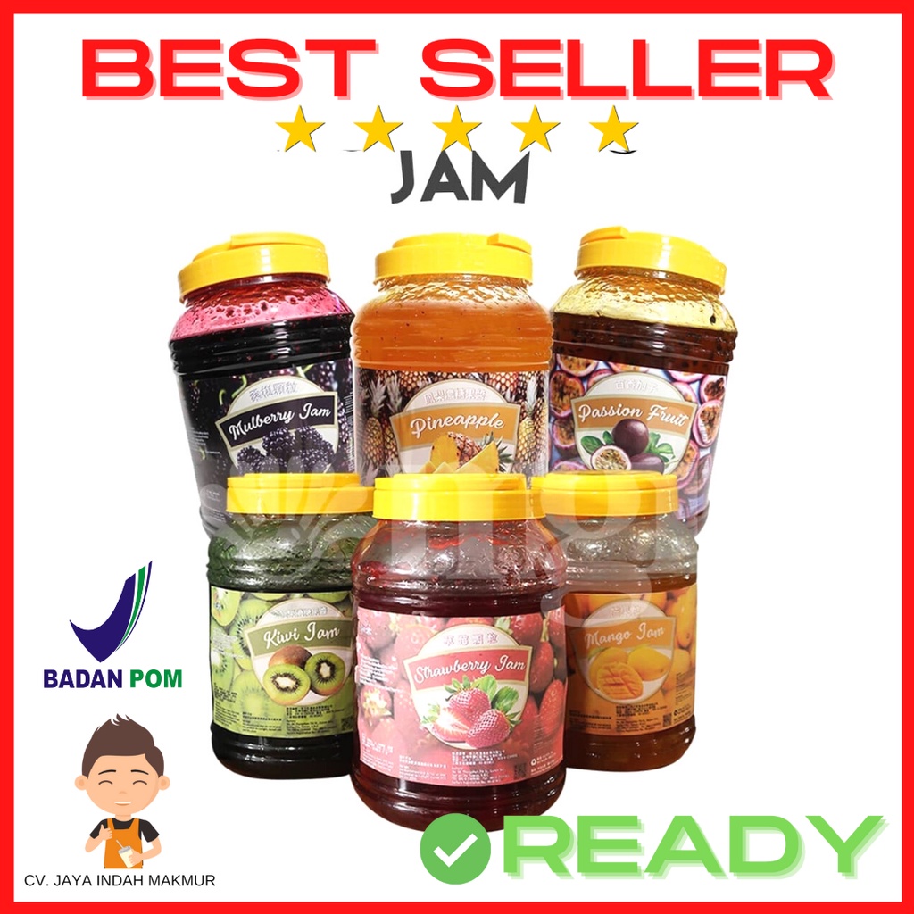 Jual Selai / Sele / Jam untuk Minuman / Drink / Roti / Kue Taiwan Mango ...
