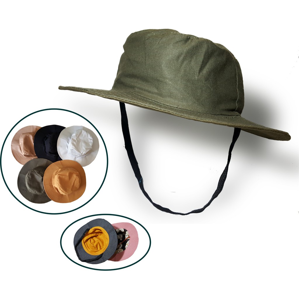 Jual [MURAH] Topi Rimba / Topi Safari / Topi Piknik Berkualitas ...