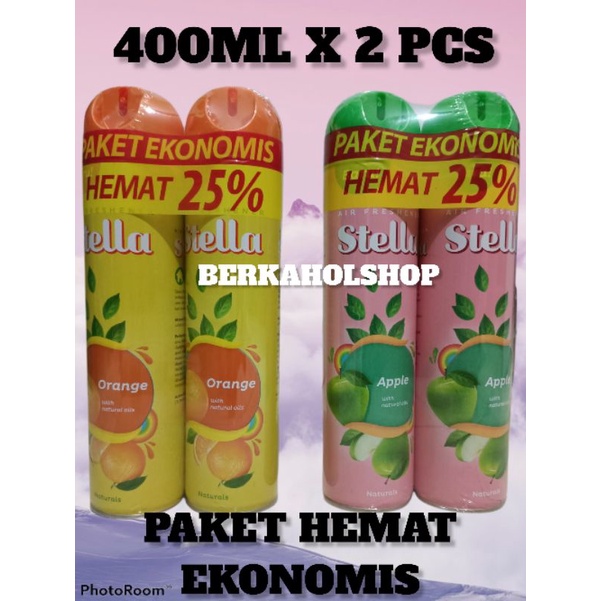 Jual STELLA PENGHARUM RUANGAN (2 X 400 ML)PAKET EKONOMIS | Shopee Indonesia