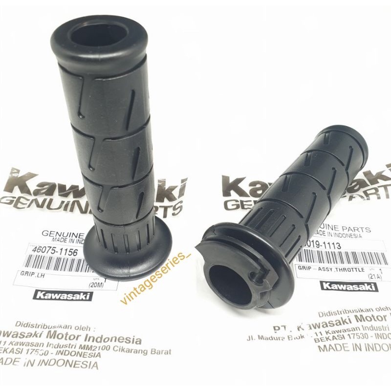 Jual kawasaki kaze r handgrip kaze r original handfat kazer kaze r ...