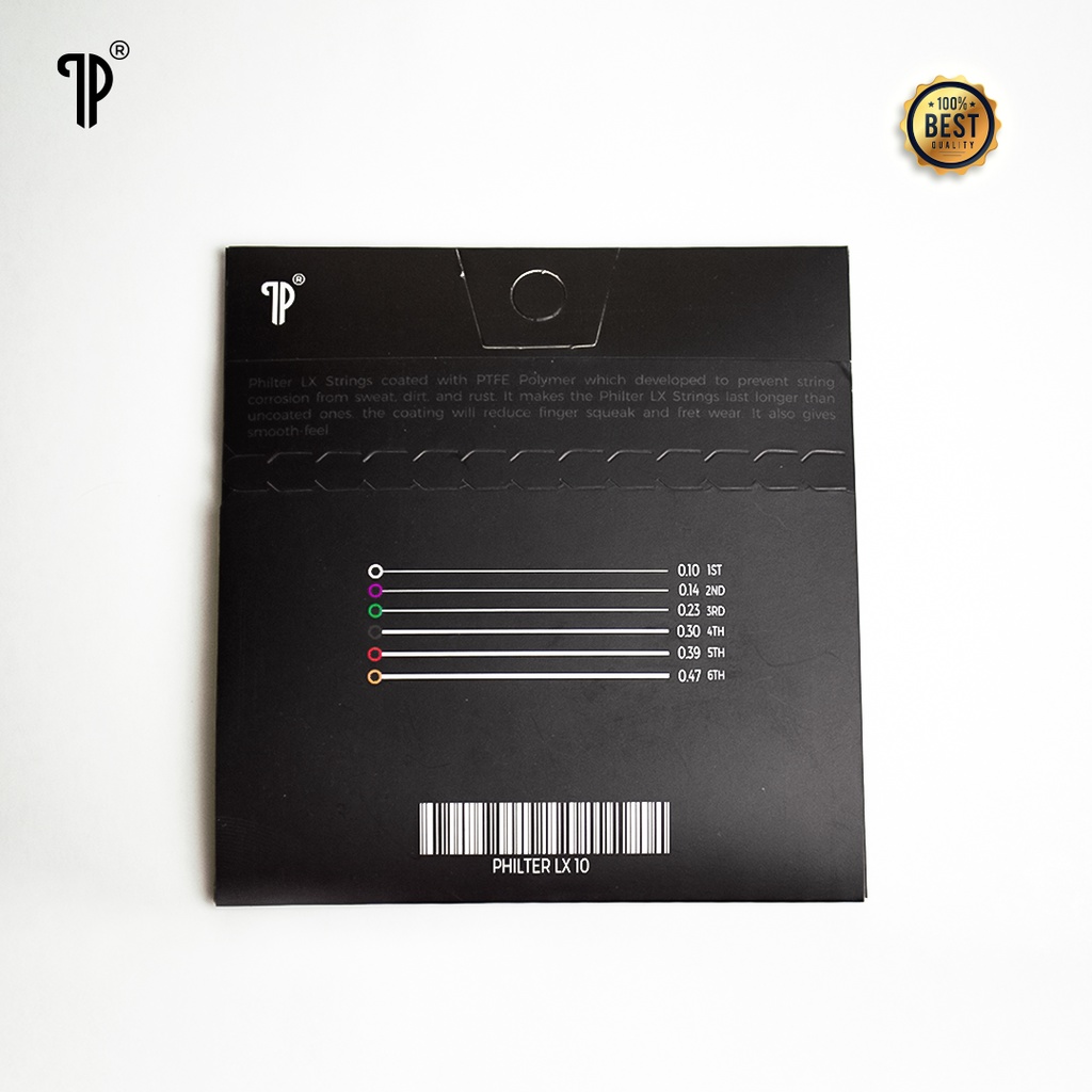 Jual Senar Gitar Akustik String Anti Karat PHILTER ORIGINAL Phospor ...