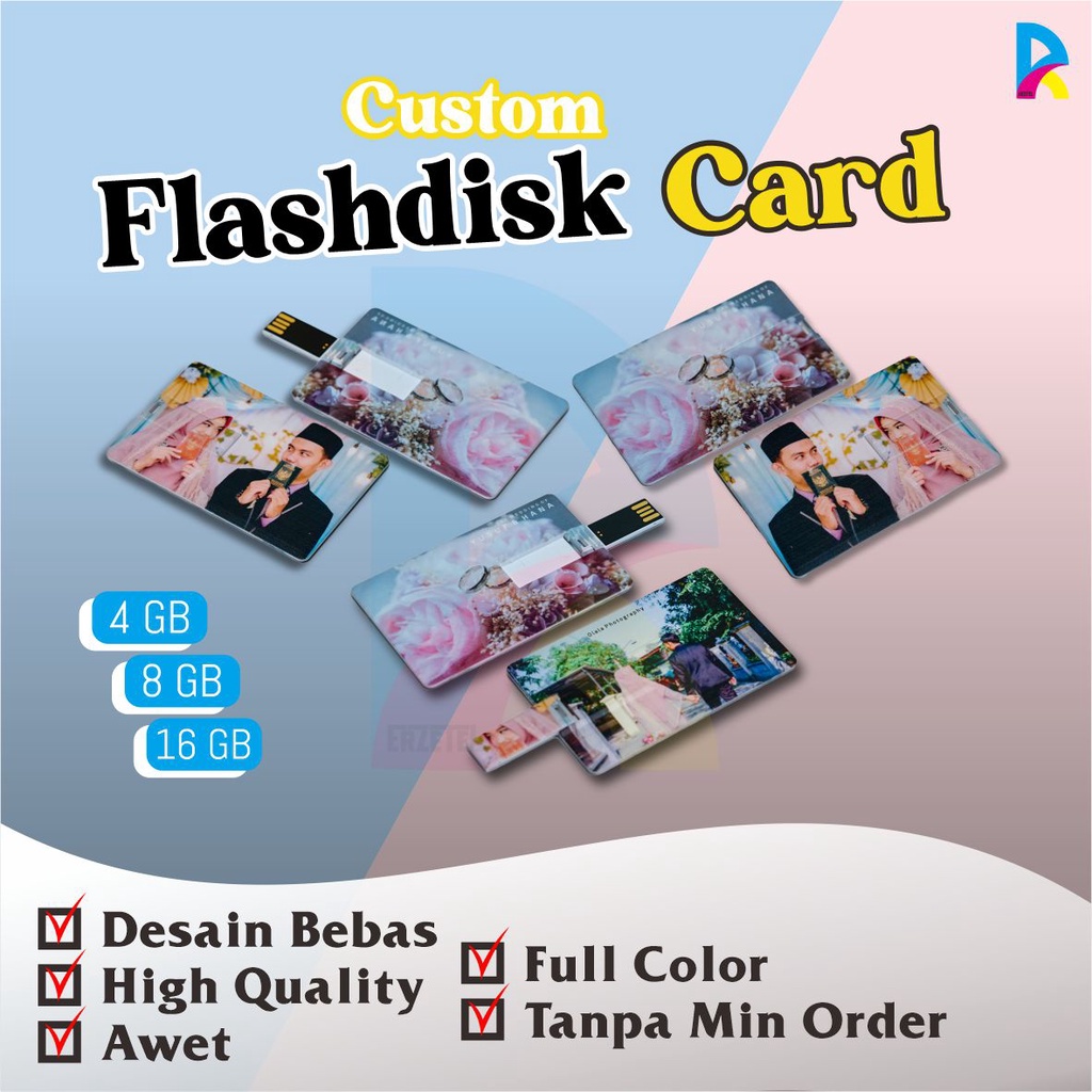 Jual FLASHDISK CARD - FLASHDISK KARTU CUSTOM SATUAN - DESAIN BEBAS - FD ...