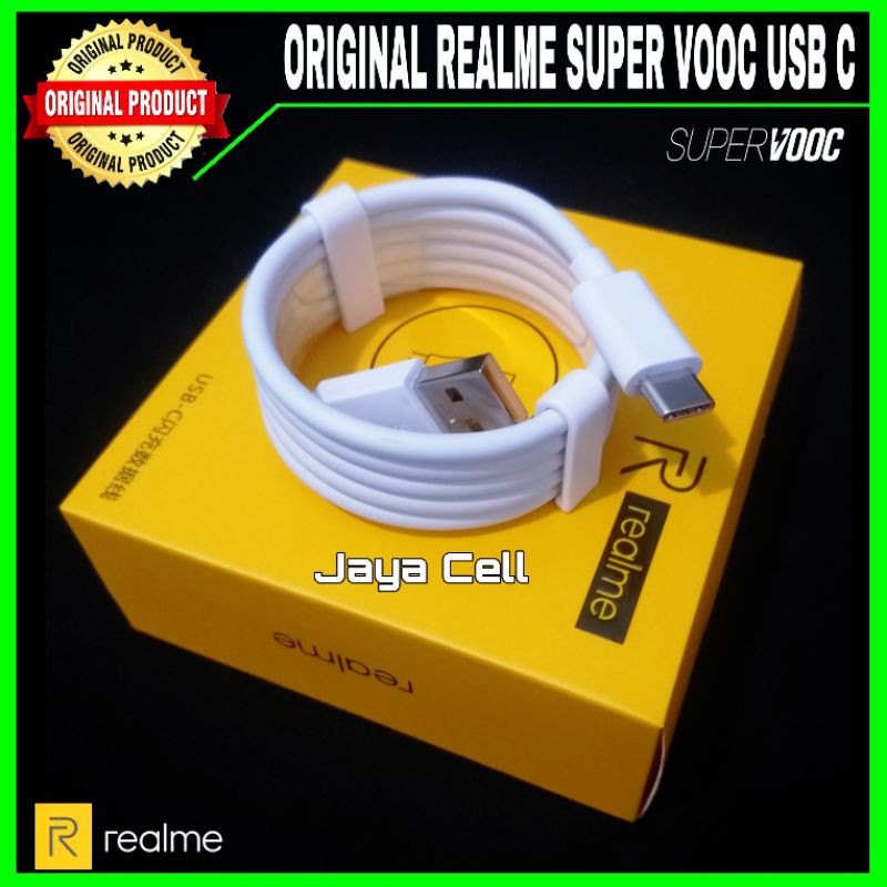 Jual Kabel Data Realme 6 6 Pro USB C SUPER VOOC Original 100% Flash ...
