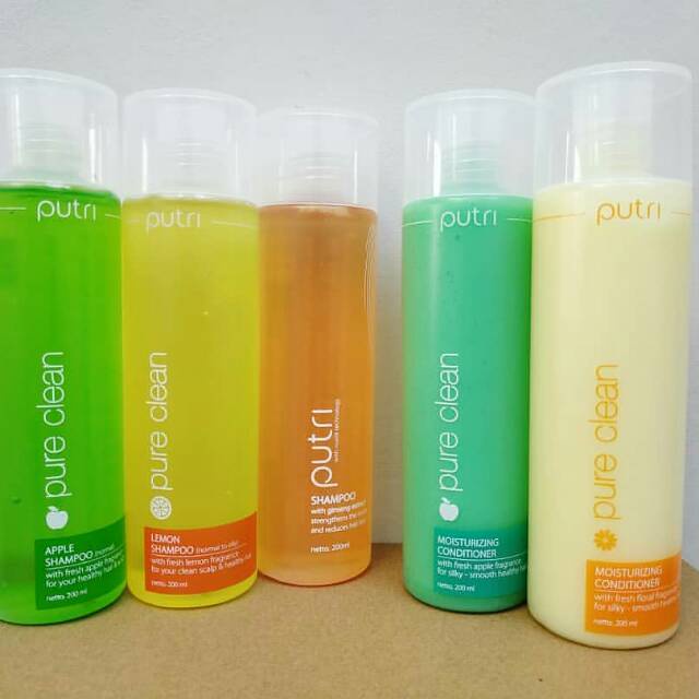 Jual PUTRI PURE CLEAN SHAMPOO 200ml | Shopee Indonesia