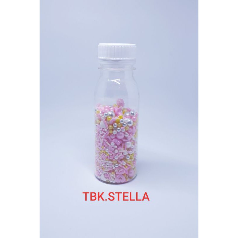 Jual SPRINKLE CAKE MIX TRIMIT DRAGEE SUGAR CANDY KUE- PINKY LOVE ...