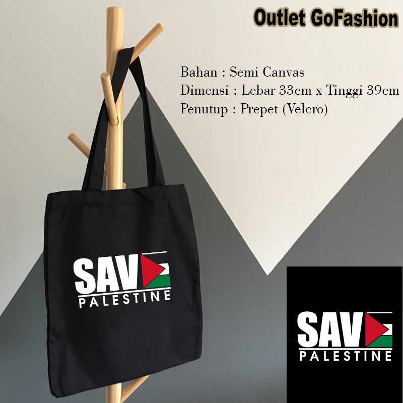 Jual Tas Totebag Tote Bag Desain Palestine Resistance Palestina Dakwah Islami Islam Distro ...