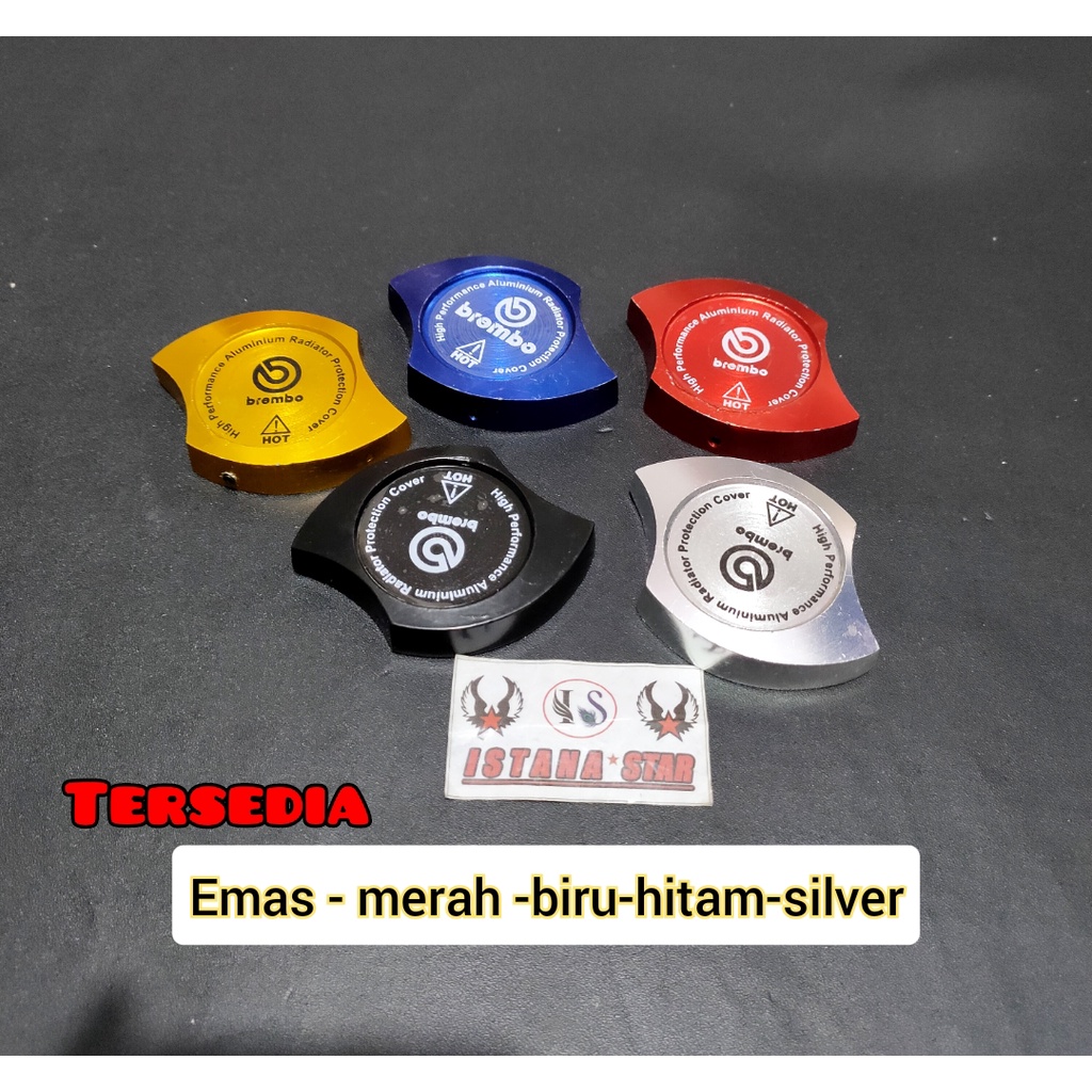 Jual RADIATOR CAP TUTUP RADIATOR FULL CNC NMAX AEROX PCX VARIO CBR ...
