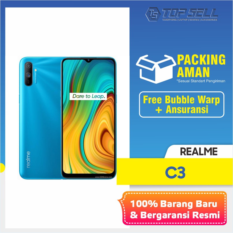 Jual HP REALME C3 3+32GB GARANSI RESMI | Shopee Indonesia