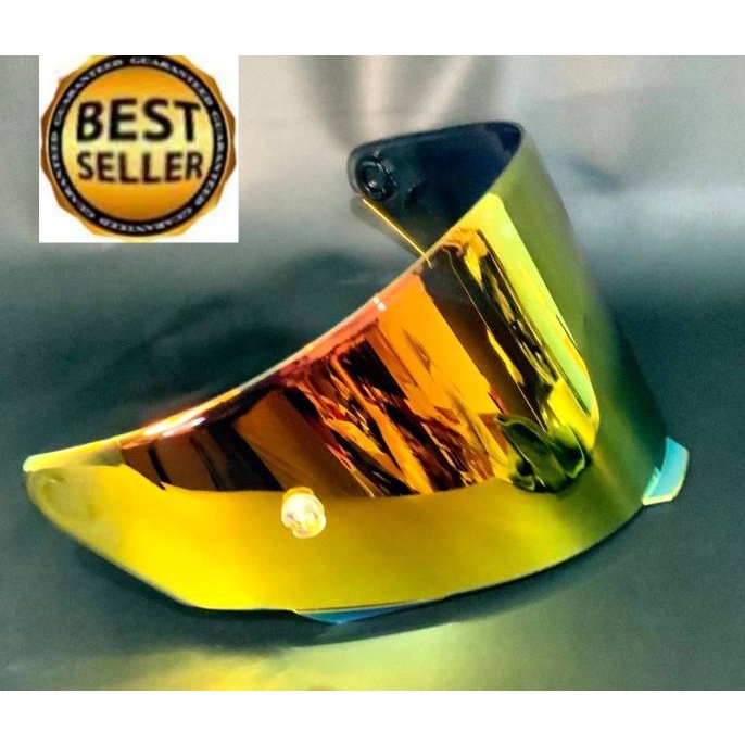 Jual KACA FLAT VISOR TT COURSE IRIDIUM\RED\BLUE\SILVER\BLUE PURPLE ...