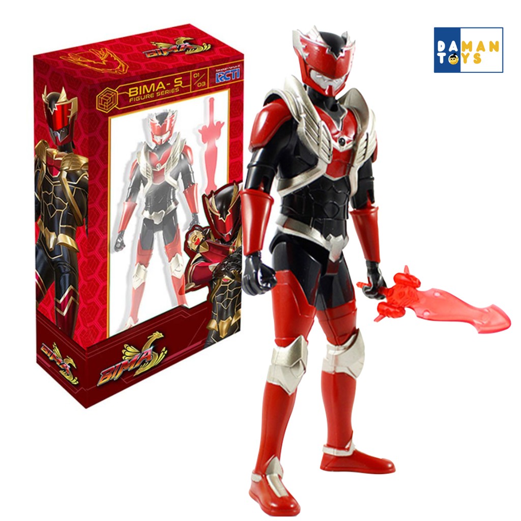Jual Mainan Robot Action Figure Bima S, Super Eagle, Mask Warrior ...