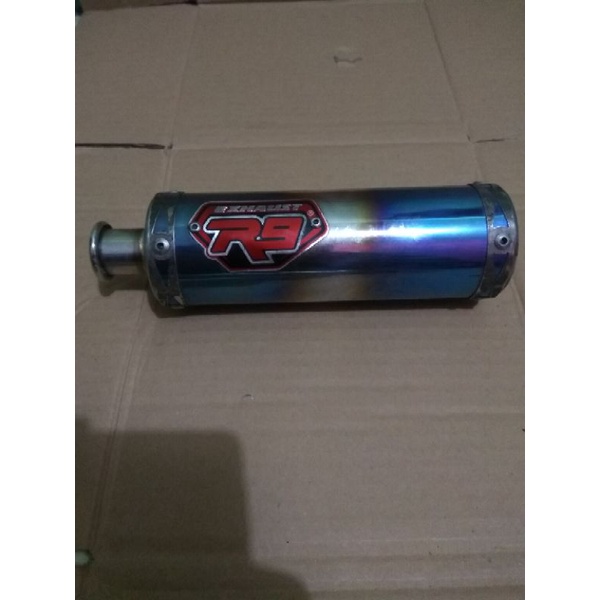 Jual Slencer Knalpot Racing R9 Original 2 Tak | Shopee Indonesia