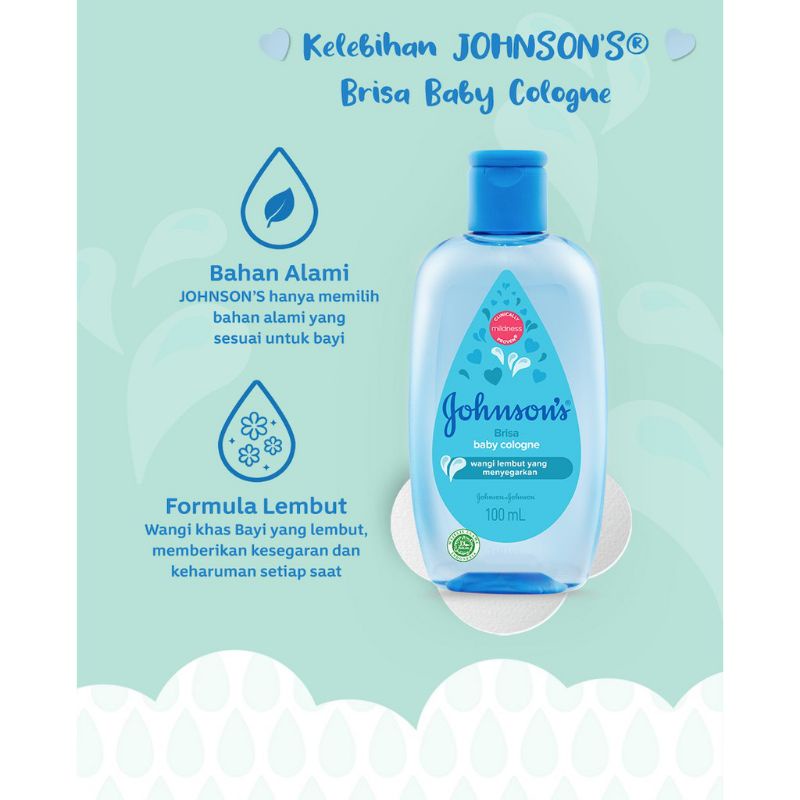 Jual JOHNSON'S Brisa Baby Cologne - Parfum Bayi - Minyak Wangi Bayi ...