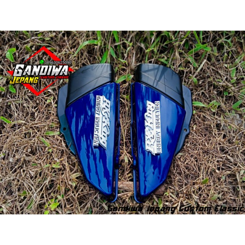 Jual bok aki RX king new RX K warna biru tempong aki tutup aki yamaha ...