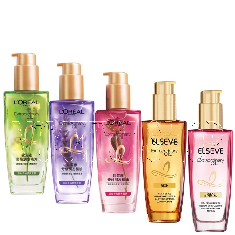 Jual LOREAL ELSEVE EXTRAORDINARY OIL 100ml | Shopee Indonesia