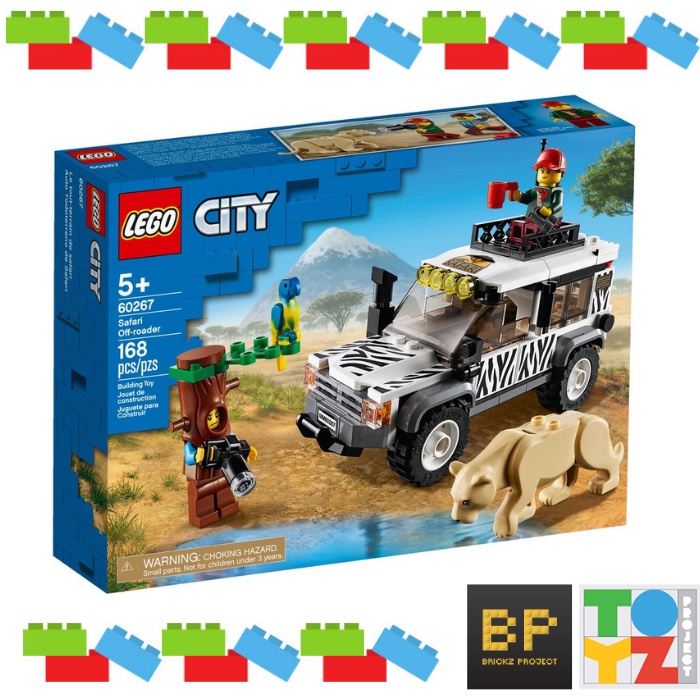 Jual Lego City 60267 Safari Off Roader Original TP Bali | Shopee Indonesia
