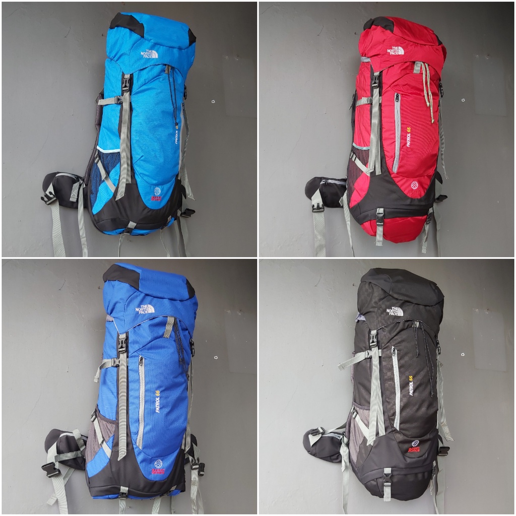 Jual Tas Gunung Carrier The North Face Lokal–Patrol 65 Liter | Shopee ...