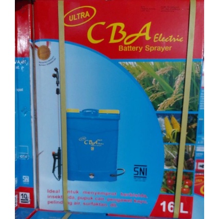 Jual SPRAYER TANGKI CBA TIPE 4 ELEKTRIK 16 L semprot pertanian | Shopee ...