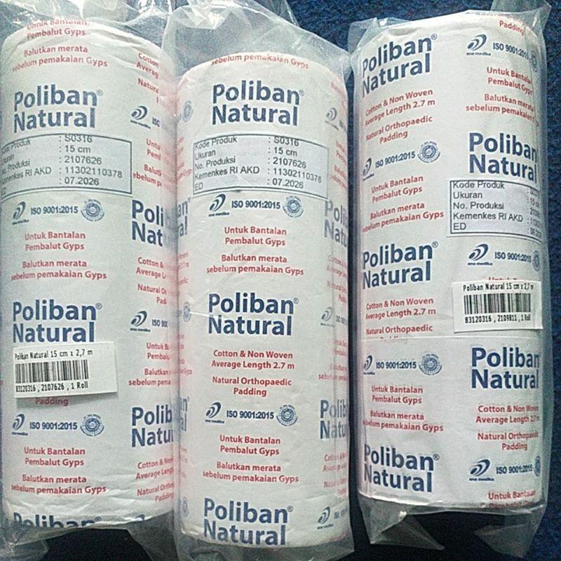 Jual Poliban Natural 15cm Plester Patah Tulang | Shopee Indonesia