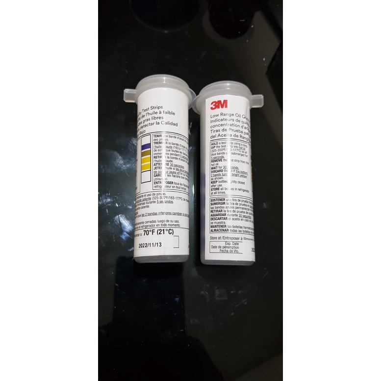 Jual 3M Low Range Frying Oil Quality Test Strips 1005/Strip Test Minyak ...