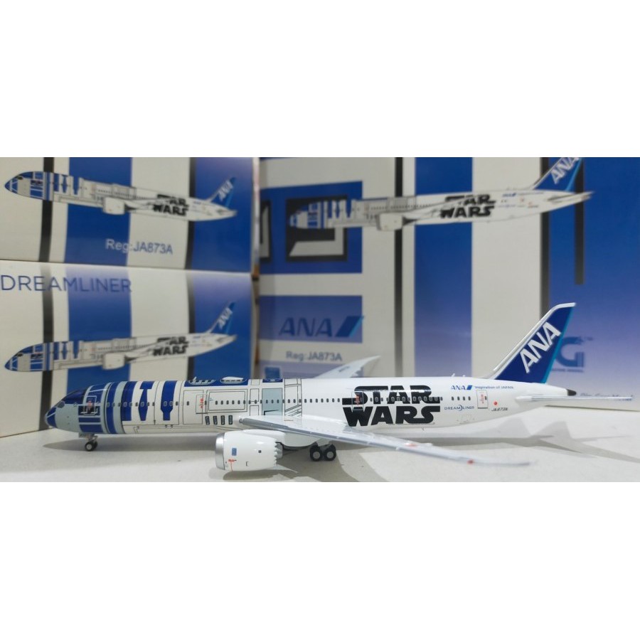 Jual ANA Boeing 787-9 Dreamliner JA873A R2D2 NG Model 1:400 | Shopee ...