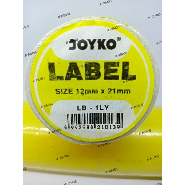 Jual Joyko Label Harga 1 line 12x21mm (1 roll) | Shopee Indonesia