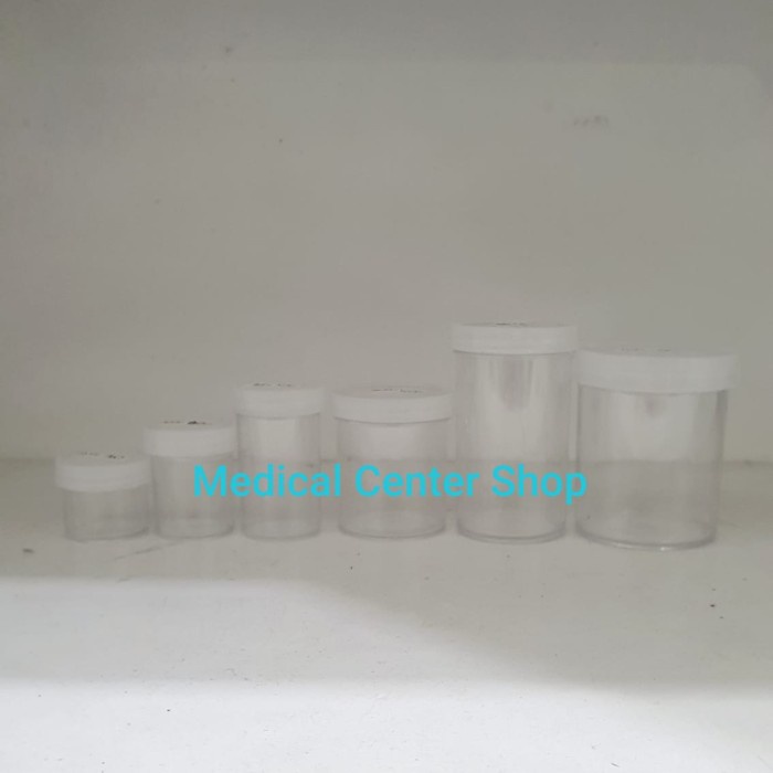 Jual POT SALEP l POT CREAM l POT URINE l POT PLASTIK 5 10 15 20 30 40 50 75 100 200 cc | Shopee ...