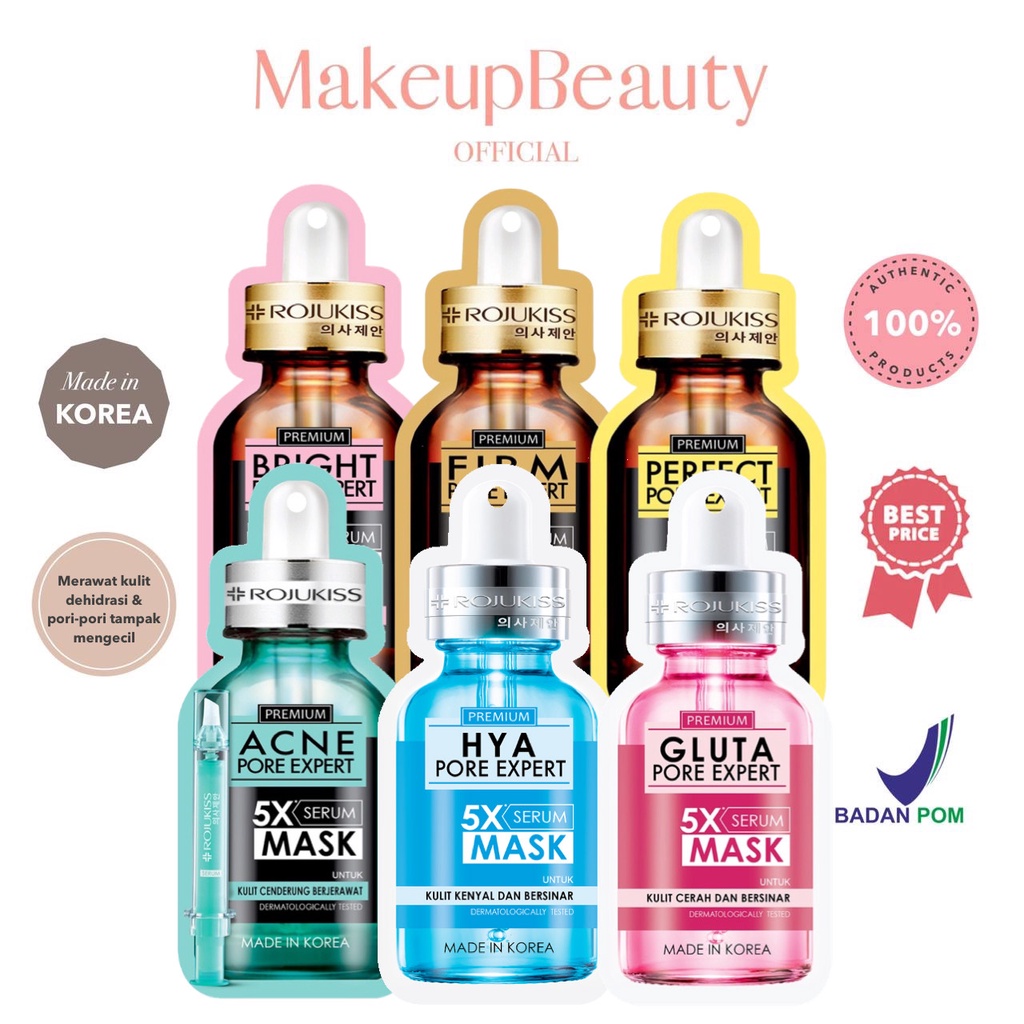 Jual ROJUKISS Premium Sheet Mask | Shopee Indonesia