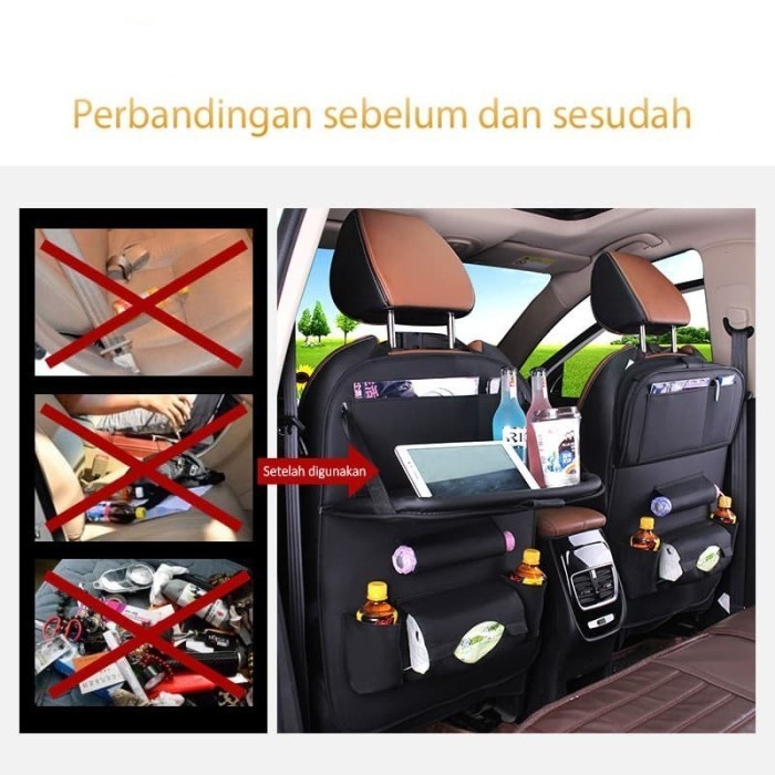 Jual Honda WRV Car Seat Mobil Organizer Leather 1 Pasang (2 PCS ...