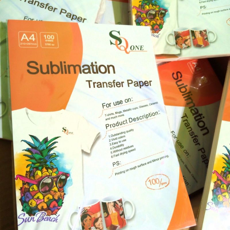 Jual Kertas Sublim Sq One / Kertas Mug Couting / Transfer Paper ...