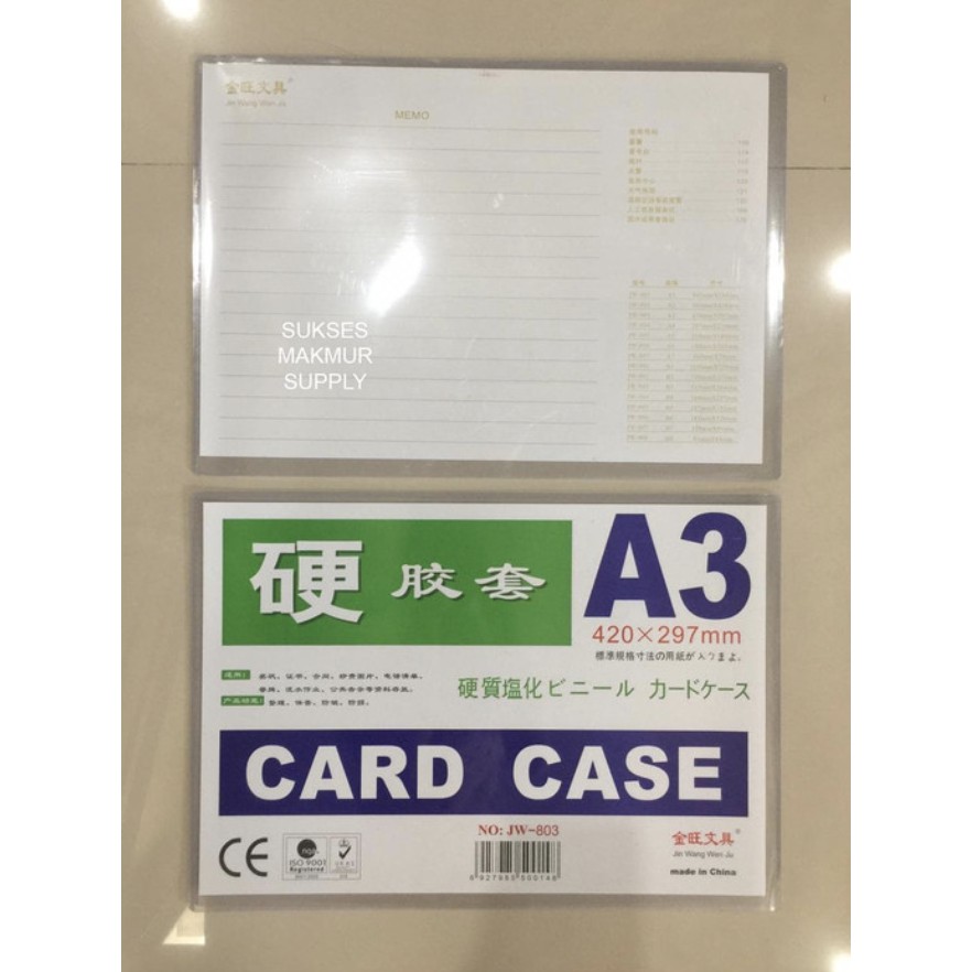 Jual Card Case Tebal A3 Ukuran 42cm x 29.7cm | Shopee Indonesia