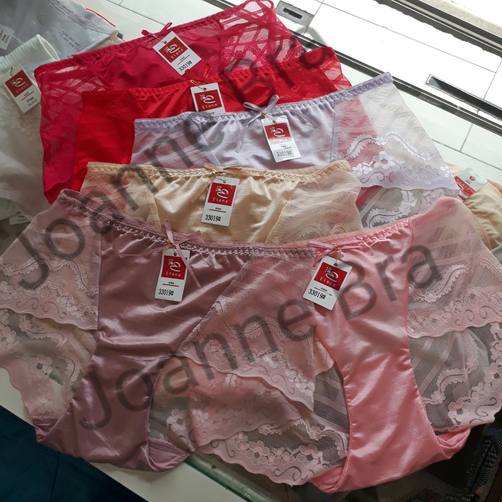Jual Elena Celana Dalam Wanita Transparan Seksi + Lace E 33019 - CD Wanita Satin Sexy Kualitas ...