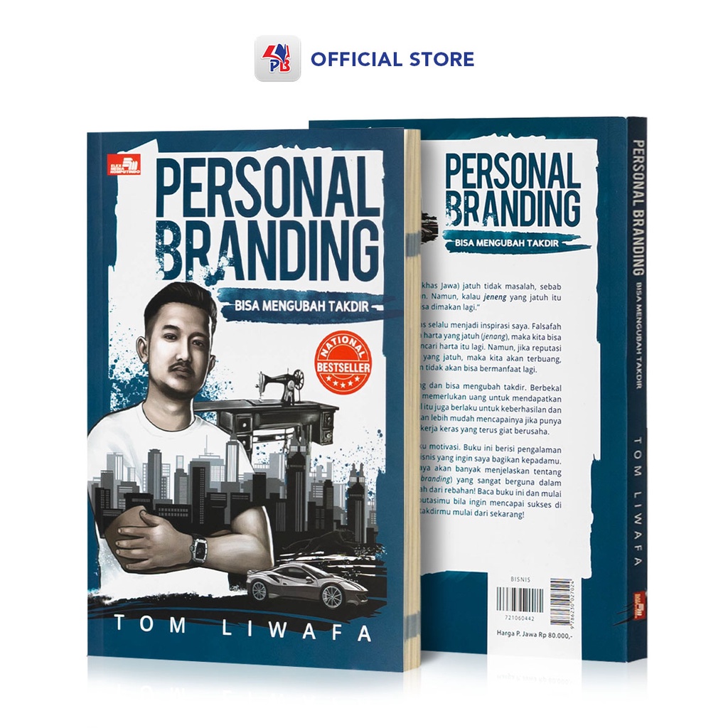 Jual Buku Bisnis Personal Branding Bisa Mengubah Takdir By Tom Liwafa ...