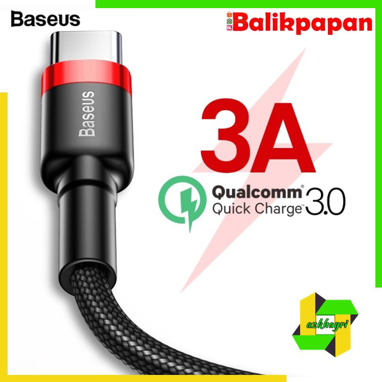 Jual Baseus Cafule USB Cable Data Type-C Tipe C Quick Charge HandPhone ...
