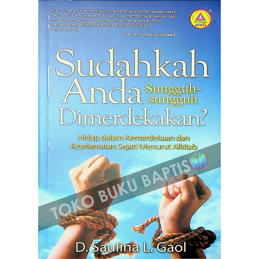 Jual SUDAHKAH ANDA SUNGGUH-SUNGGUH DIMERDEKAKAN? | Shopee Indonesia