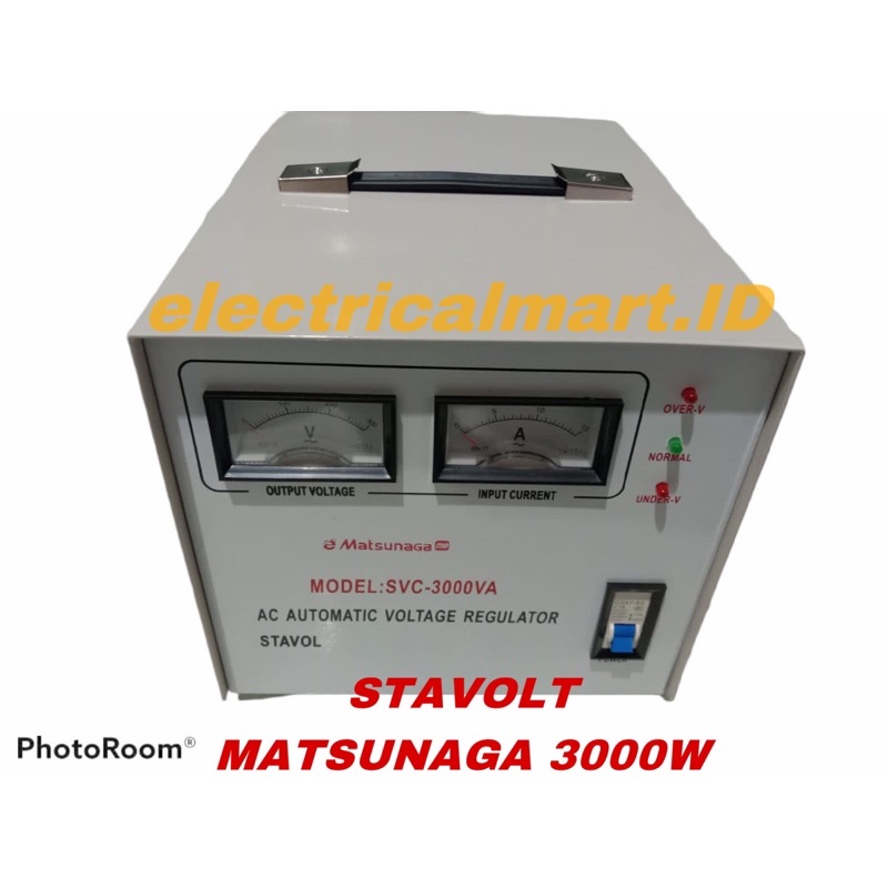 Jual Stavolt / Stavol MATSUNAGA / Stavolt Stabilizer SCV-3000W | Shopee ...