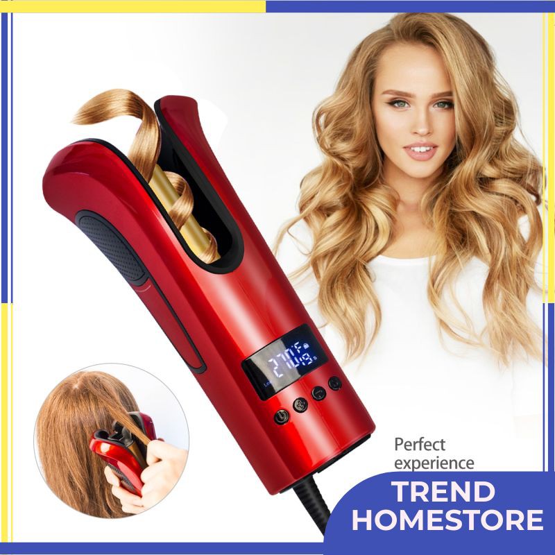 Jual Alat Pengeriting Rambut Lurus Automatic Hair Curlers Ceramic ...