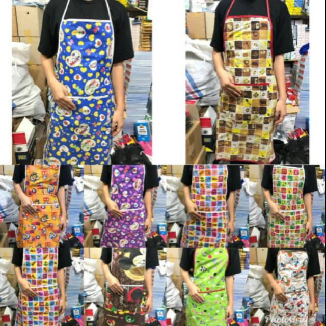 Jual [𝐏𝐑𝐈𝐍𝐂𝐄𝐒𝐒] MURAH APPRON / CELEMEK KAIN / CELEMEK MASAK / CELEMEK ...