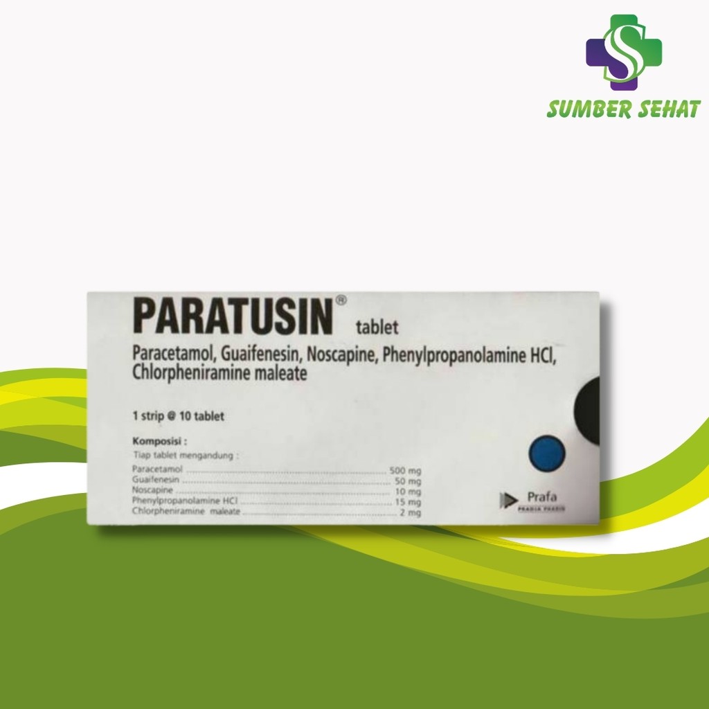 Jual PARATUSIN STRIP 10 TABLET | Shopee Indonesia